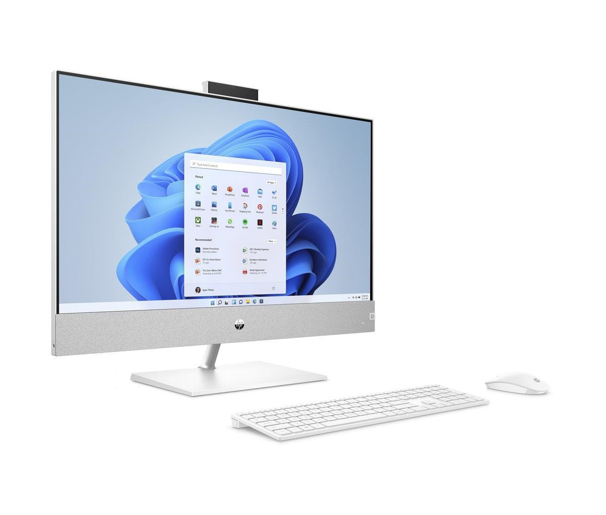 HP PC AiO Pavilion 27-ca0000nc, 27" FHD 1920x1080, Non Touch, AMD RYZEN ...