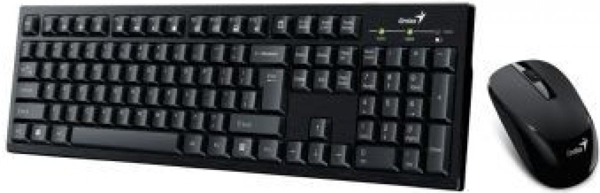 GENIUS set klávesnice + myš Smart KM-8101/ Bezdrátový set 2, 4GHz mini ...