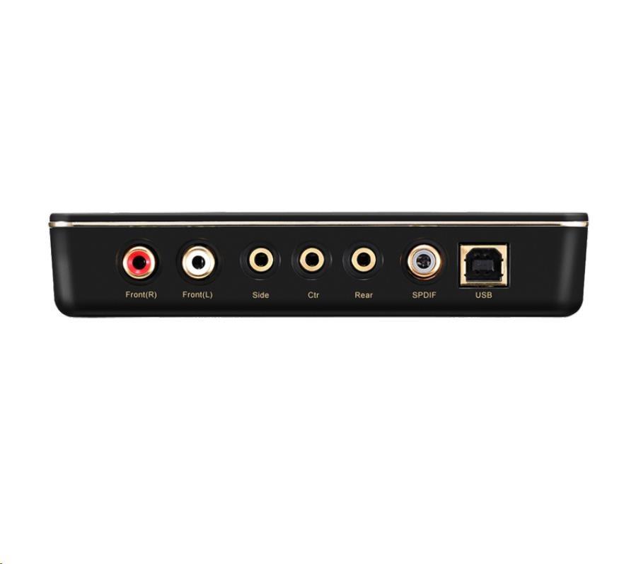 ASUS zvuková karta Xonar U7 MK II, sound card, USB 2.0 - Rozbalené ...