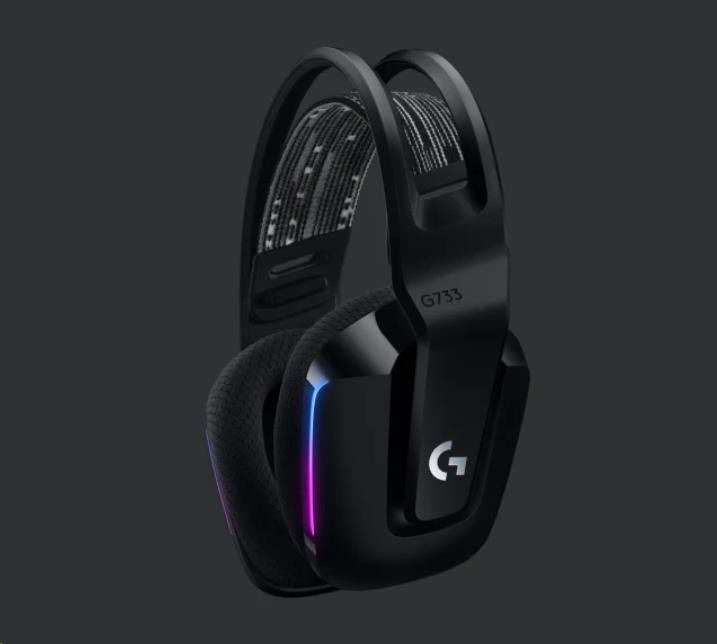 Logitech herní sluchátka G733, LIGHTSPEED Wireless RGB Gaming Headset ...