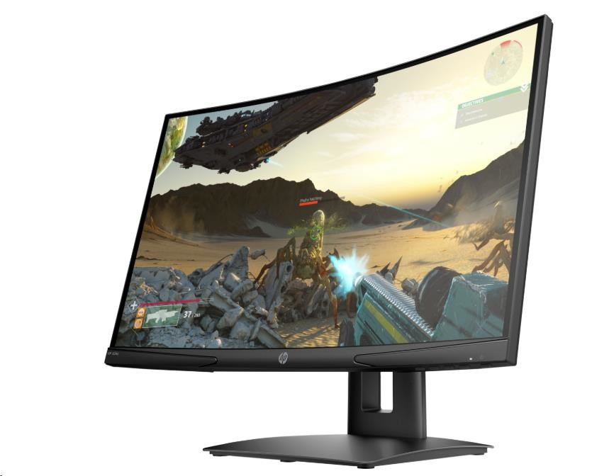 LCD HP X24c, prohnutý herní Monitor 24" FHD AG 1920x1080; VA; 16:9, 300 ...